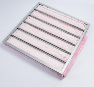 China ISO9001 Medium Air Handler HEPA Filters Large Dust Holding Capacity for sale