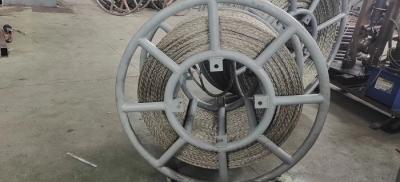 China Hexagon Twelve Strands Hexagon Eighteen Strands For 9-42mm Galvanized Braided Anti Twisting Steel Wire Rope for sale