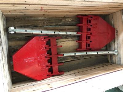 China Independent Conductor Poising Sheave Balanced Pulley Type Head Boards For Two Bundle Conductors for sale
