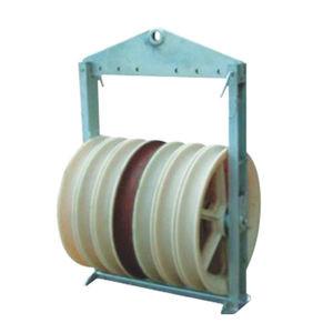 China Transmission Line Construction Pilot Wire Aerial Helicopter Stringing Blocks Wear Proof for sale