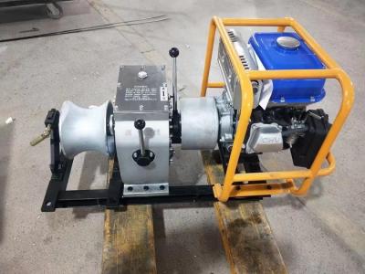 China Power Pulling Winch With Honda Petrol Engine For Electric Line Stringing for sale