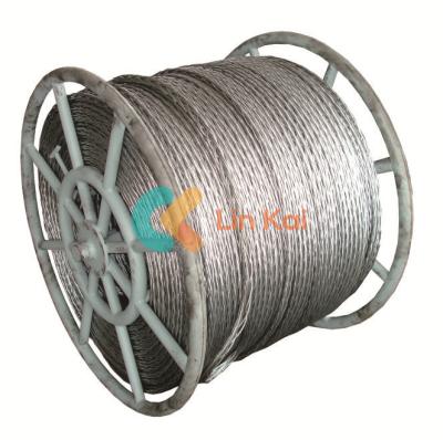 China 8 12-Strands Anti Twist Wire Rope 24MM For Stringing 6 Conductors for sale