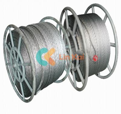 China Strength Anti Twist Braided Steel Rope 12MM For Pulling Single Conductor Or OPGW for sale