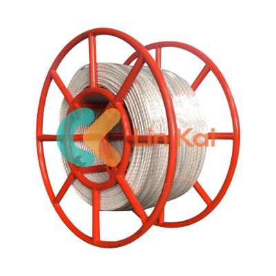 China Braided Dupont Polyester Rope For Transmission Line Stringing With 12 Strands for sale