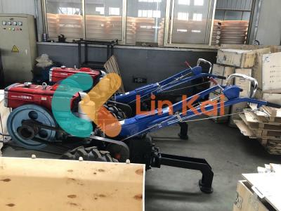 China 60 KN Power Puller Hand Winch Walking Tractor Winch With Four Gears for sale