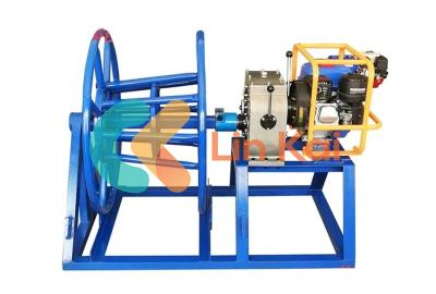 China Meets Safety Standards Wire Take Up Machine 25KN Max Rated Load for sale