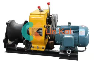 China High Speed RPM Electric Capstan Winch Driven By Belt for sale