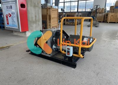 China 3KW To 4KW Detachable Drum Cable Winch Puller With 30 Kn To 50 Kn Traction Force for sale