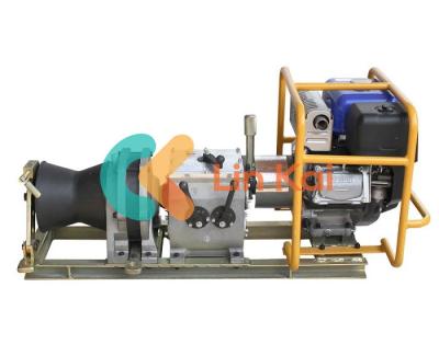 China Four Gear Petrol Engine Powered Winch With 24/13 M/Min Speed for sale