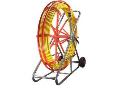 China 300M 10 Diameter Basic Construction Tools FRP Fiberglass Cable Pulling Rodder for sale