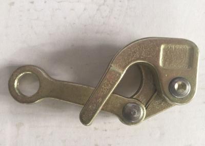 China 10KN Single Cam Earthwire Grip For Stranded Wire GJ25 -50 Come Along Clamp for sale