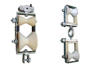 China Crandle Block Fiber Cable Pulling Equipment For Exchanging Overhead Line for sale