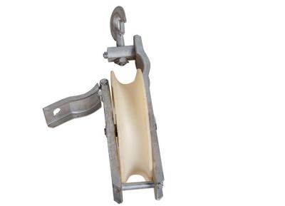 China Single Sheave Cable Pulling Pulley 5 - 20 KN Used For Releasing Conductor for sale