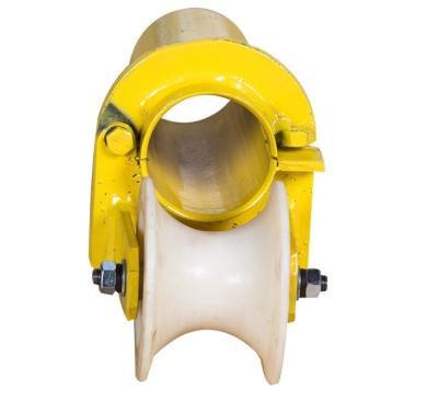 China Lockable Underground Cable Tools , 4.3 KG Weight Wheel Cable Ground Roller for sale