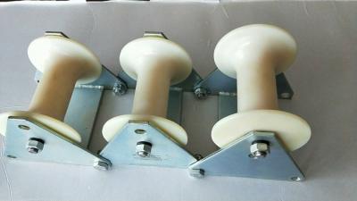 China Three Wheel Nylon Rollers Laying Cable Guide Roller for sale