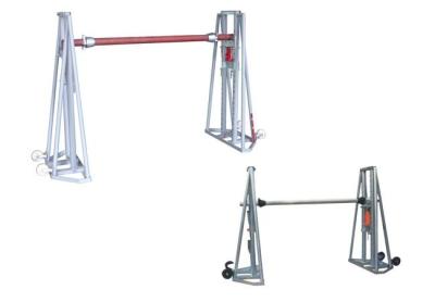 China 20 Ton Reel Drum Stands Basic Construction Tools,Hydraulic Reel Elevator for sale