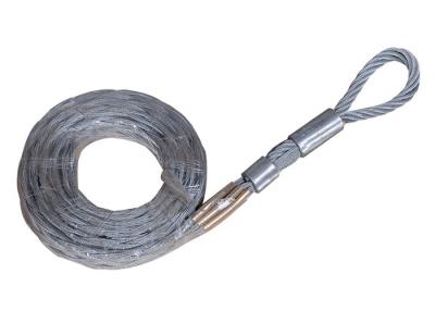 China Double Weaving Cable Pulling Grips , Stringing Conductor Wire Pulling Grips for sale