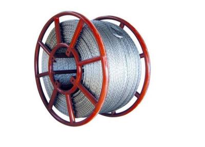 China Hexagon Galvanized Transmission Line Stringing Tools Anti Twist Braid Rope for sale