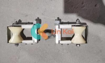 China 2KN Double Pulley Replace Roller For OPGW Stringing Operations Long Service Life for sale