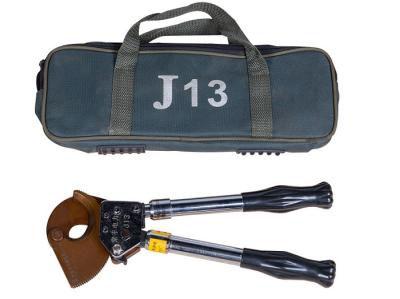 China J13 Manual Ratchet Cable Cutters Power Construction Tools For Cutting ACSR for sale