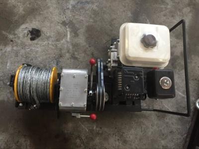 China Compact Electric Cable Winch Puller Reliable Honda Engine Stringing Wire for sale