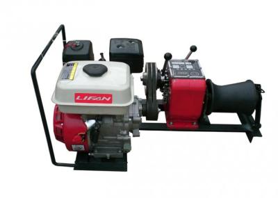 China 4HP Power Construction Cable Winch Puller Petrol Engine Lifting Machine for sale
