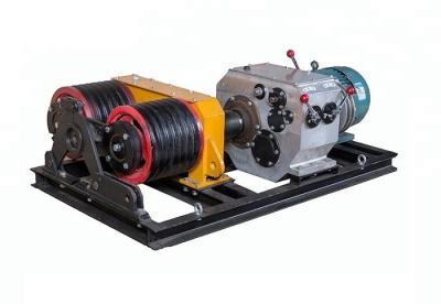 China Double Capstan Mortor 5 Ton Winch 50KN Power Construction With Electric Engine for sale