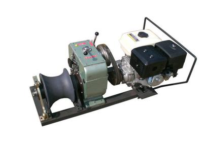 China Stringing Wire Powered High Speed Winch Cylindrical Shape Steel Rope Coming for sale