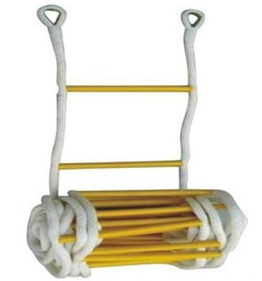 China H -Type Jack Insulation Escape Rope Ladder , Climping Emergency Rope Ladder for sale
