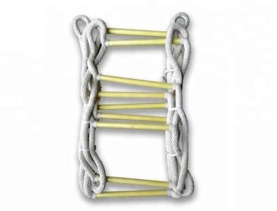 China Soft Construction Safety Tools , Fire Emergency Escape Climbing Rope Ladder for sale