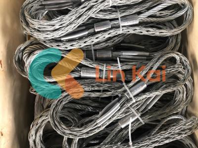 China Mesh Socket Joints For Opgw And Earth Wire For Opgw Stringing 7-22mm Diameter for sale