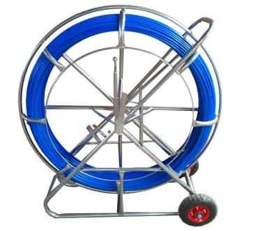 China Diameter 11mm Fiberglass Conduit Rodder Galvanized Strengthened Frame for sale