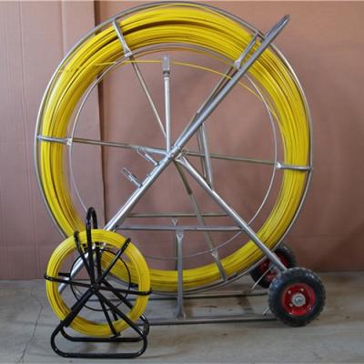 China Metric Marked Electrical Cable Pulling Tools Precise Dimension Fiberglass Rodder for sale