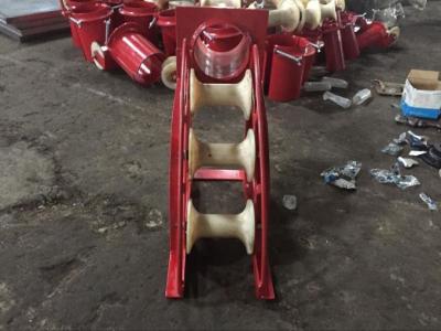 China B Series Cable And Rope Entrance Protection Trench Roller Cable Guide Roller for sale