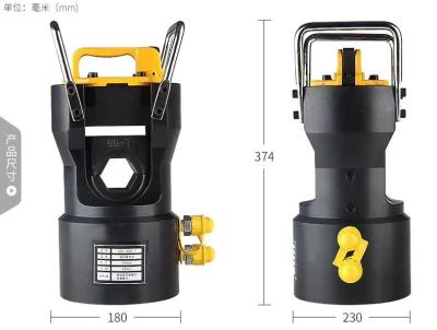 China Hydraulic Crimping Tool Double Acting 100 Ton Motorized Hydraulic Compressor for sale