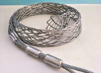 China Single Head Temporary Mesh Sock Joints Stringing Equipment Pulling Grips for sale