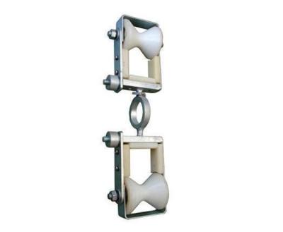 China Optical Fiber Cable Stringing Pulley SH2 - OPGW2 Cable Replacement Double Pulley for sale