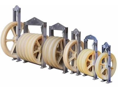 China Mc Nylon Transmission Line Stringing Tools Stringing Pulley 660mm Large Diameter for sale