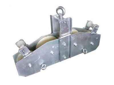 China 23.5KG Opgw Installation Tools R570 Bend Raduis 10KN Quadrant Cable Block for sale