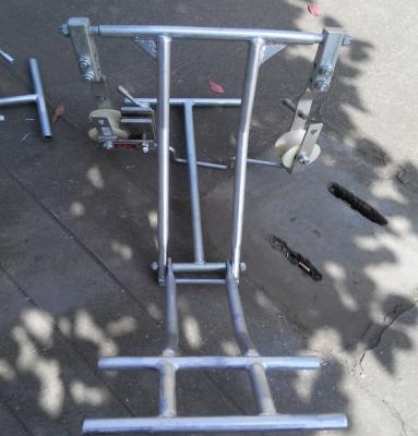 China SFD1A Tower Safety Equipment / Inspection Trolleys Cart For Single Conductor Line for sale