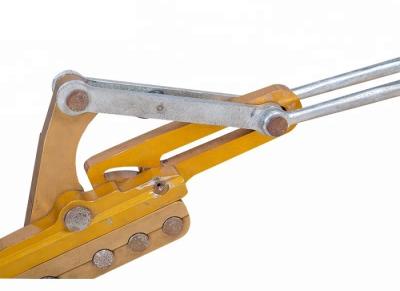China Diameter 11-15 Mm Optical Cable Wire Gripper Come Along Clamp for sale