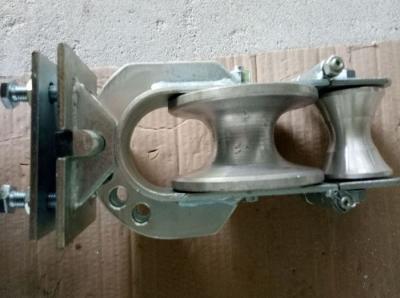 China 20 KN Transmission Line Stringing Tools Aluminum Sheave Stringing Block SHCS for sale