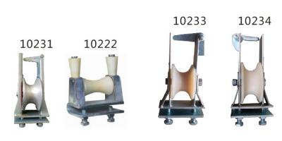 China SHCN-2 Cross Arm Mounted Stringing Pulley / Skyward Wire Stringing Blocks 20KN for sale