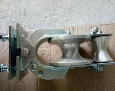 China Aluminum Sheave Cable Pulling Pulley SHCS-2  20KN Three Purpose Stringing Block for sale