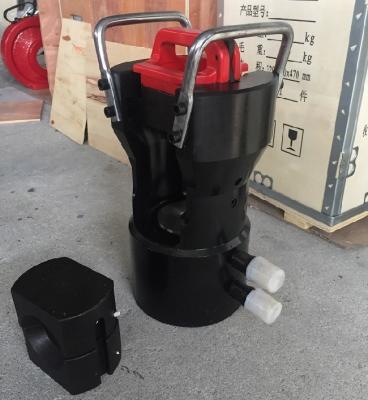 China Hexagon Hydraulic Crimping Head / 100 Ton Earth Wire Crimping Tools Light Weight for sale