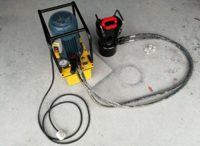 China Motorized Hydraulic Compressor Hydraulic Crimping Tool With Hexagon Head for sale