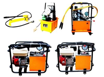 China CE Passed Hydraulic Crimping Tool Gasoline Hydraulic Pump With Honda GX160 for sale