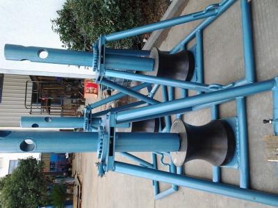 China 5 Ton Manual Turned Winch Pulling Wire Rope In Power Line Construction for sale