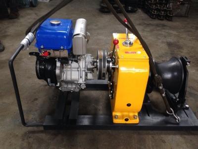 China Wire Rope Hoisting Cable Winch Puller / Cable Drum Winch JJM 8Q ISO Certification for sale