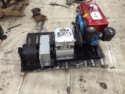 China Belt Driven Cable Winch Puller With HONDA Engine For Line Construction for sale